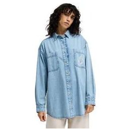 Langarmshirt Billabong "Down The Coast", Damen, Gr. S, blau, Obermaterial: 100% Walkfrottier;, Shirts Langarmshirt