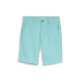 Tom Tailor Herren TTSLIM Chino Shorts, gr&uuml;n, Uni, Gr. 30