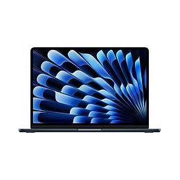 Apple MacBook Air 13.6 (Liquid True Tone Retina Display) M4 (10-Core CPU, 8-Core GPU) 16 GB RAM 256 GB SSD [Early 2025] mitternacht
