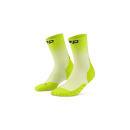 CEP Run Edt. Fade Mid Cut Socks Bekleidung Damen gr&uuml;n
