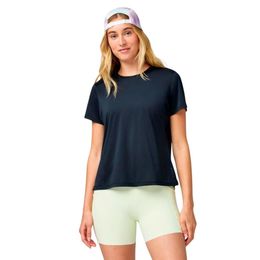 Brooks Dash Short Sleeve Bekleidung Damen schwarz