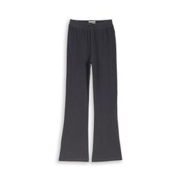 Tom Tailor M&auml;dchen Flared Leggings, grau, Uni, Gr. 164