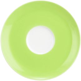 Untertasse Seltmann Weiden "Liberty Pure Colors", lime gr&uuml;n, H:1,7cm &Oslash;:16,1cm, Porzellan, Speiseteller, Untere zu Tasse, Untersatz