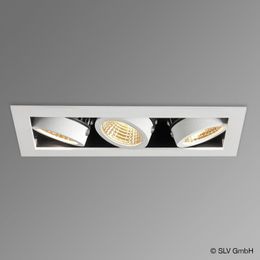 SLV Kadux Einbaustrahler, LED, 3-flammig, 115721,