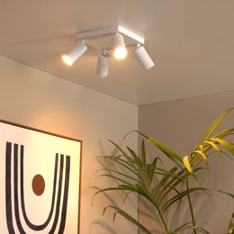 Lucide CLUBS Strahler, GU10, 4-flammig, 09939/14/31,