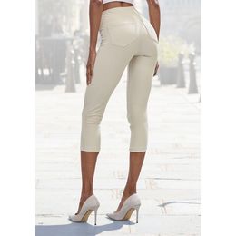 H.I.S. H.I.S Caprihose braun Gr. 40/42 f&uuml;r Damen. Nachhaltig.