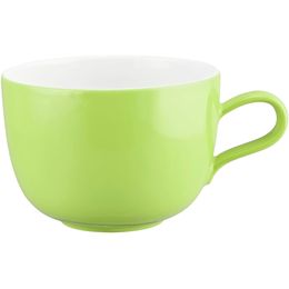 Tasse Seltmann Weiden "Liberty Pure Colors", lime gr&uuml;n, B:13,3cm H:7,4cm &Oslash;:10,3cm, Porzellan, Trinkgef&auml;&szlig;e, Tasse, Kaffeetasse