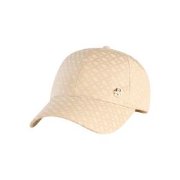 Baseball Cap BOSS "Ari-M-CO", Damen, light beige 275, Twill, Baumwolle, gemustert, Caps, mit Allover-Muster