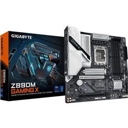 Gigabyte Mainboard "Z890M GAMING X Mainboard - Unterst&uuml;tzt Intel Core Ultra", ohne farbbezeichnung, B:27,1cm H:7,1cm T:27,4cm, Mainboards
