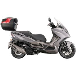 Motorroller Alpha Motors "Sport Cruiser 22", grau (grau, schwarz), Motorroller, 95 km/h, mit Lenkerschloss, B:81cm H:132cm L:218cm