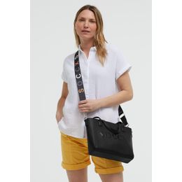 Henkeltasche SOCCX, Herren, Gr. B/H/T: 28cm x 23cm x 6cm, schwarz, Lederimitat, unifarben, Taschen, mit abnehmbarem Schulterriemen
