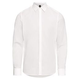 OLYMP Business Shirt 'Soiree' male size 37 Pearl white