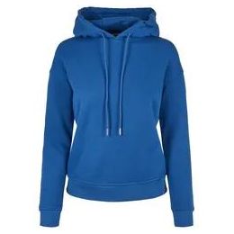 Kapuzenpullover Urban Classics "Urban Classics Damen Ladies Hoody", Damen, Gr. 5XL, sportyblau, 63% Baumwolle, 37% Polyester, unifarben, normal, ohne Ausschnitt, Pullover Kapuzenpullover