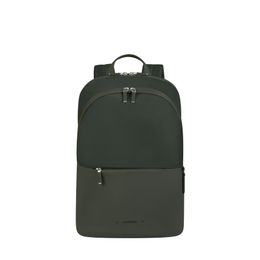 Laptoprucksack Samsonite, Gr. B/H/T: 27cm x 39,5cm x 15cm, dunkelgr&uuml;n, Rucks&auml;cke Laptoprucksack, Busisnessrucksack mit verstellbaren Schulterriemen
