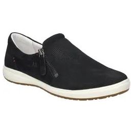 Slipper Josef Seibel "Caren 22, schwarz", Damen, Gr. 44, schwarz, Obermaterial: 100% Rindsleder Leather cow., Schuhe Slipper