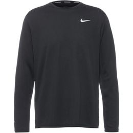 Nike MILER Funktionsshirt Herren - Gr&ouml;&szlig;e XXL - schwarz