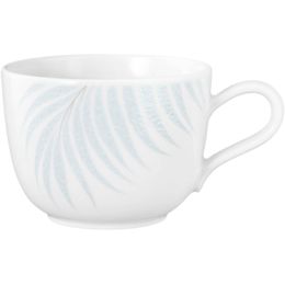 Tasse Seltmann Weiden "Liberty Mediterranean", wei&szlig;, blau, grau, B:11,6cm H:6,4cm &Oslash;:8,7cm, Porzellan, Trinkgef&auml;&szlig;e, Tasse, Kaffeetasse