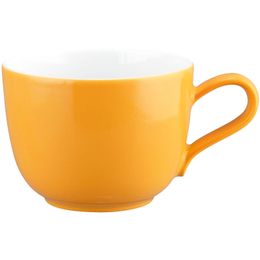 Tasse Seltmann Weiden "Liberty Pure Colors", mango orange, B:11,6cm H:6,4cm &Oslash;:8,7cm, Porzellan, Trinkgef&auml;&szlig;e, Tasse, Kaffeetasse