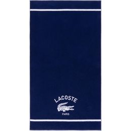 Badetuch Lacoste "LORIGIN", methyle, B:90cm L:160cm, Frottier, Obermaterial: 100% Baumwolle, Handt&uuml;cher, Badetuch, mit Label-Applikationen