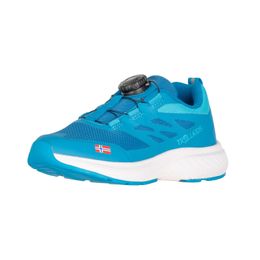 Sneaker Trollkids "KIDS BRYGGEN SNEAKER", M&auml;dchen, Gr. 28, dynamic blau, Synthetik, Schuhe Sneaker, mit Fitgo Schnellverschlu&szlig;system