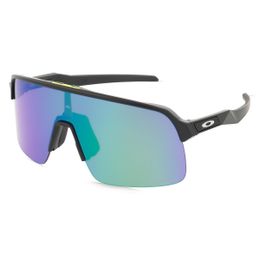 Oakley OO9463 SUTRO LITE | Herren-Sonnenbrille | Fassung: Halbrand, Monoscheibe, Kunststoff, Schwarz Matt | Glasfarbe: Gr&uuml;n Verlaufend