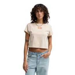 T-Shirt Billabong "TRIPLE STACKED", Damen, Gr. L (40), oatmeal, Obermaterial: 100% Baumwolle, Shirts T-Shirt, f&uuml;r Erwachsene, sportlicher Stil, f&uuml;r sportliche Aktivit&auml;ten