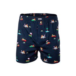 Webboxer Happy Shorts "Web-Boxershorts 1er Pack", Damen, Gr. L, bunt (poolparty), Obermaterial: 100% Baumwolle CO., Unterhosen