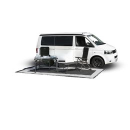 Brunner Balmat Zeltteppich atmungsaktiv wei&szlig;/grau 3 x 5 Meter - Vorzeltteppich & Zeltboden