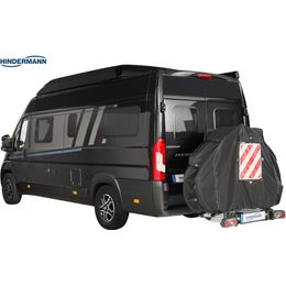 Hindermann Universal Blackline Fahrradschutzh&uuml;lle f&uuml;r Deichsel- /Kupplungstr&auml;ger bis zu 3 Fahrr&auml;dern / E-Bikes - Fahrradschutzh&uuml;llen