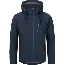 Ankerglut Ankerglutfreiheit Softshelljacke Herren dunkelblau S - Herrenjacken
