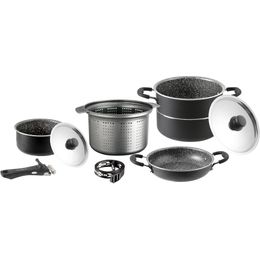 Brunner Pirate Topfset Aluminium 8-teilig &Oslash; 22 cm - Camping-T&ouml;pfe