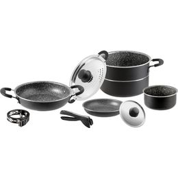 Brunner Pirate Topfset Aluminium 8-teilig &Oslash; 20 cm - Camping-T&ouml;pfe