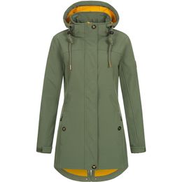 Ankerglut Ankerglutbrise Softshellmantel Damen olive 46 - Damenjacken