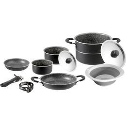 Brunner Pirate Topfset Aluminium 10-teilig &Oslash; 24 cm - Camping-T&ouml;pfe
