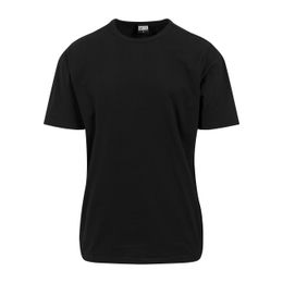 T-Shirt Urban Classics "Urban Classics Herren Oversized Tee", Damen, Gr. L, schwarz, 100% Baumwolle, unifarben, oversize, Rundhals, Shirts T-Shirt
