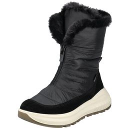 Snowboots Ara "Ara Stiefel Textil", Damen, Gr. 38, schwarz, Textil, Schuhe Snowboots