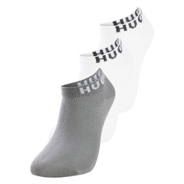 Freizeitsocken HUGO UNDERWEAR "3P AS UNI CC", Herren, Gr. 39-42, dunkelgrau 025, Baumwollmischung, normal, Socken, mit Logostickerei