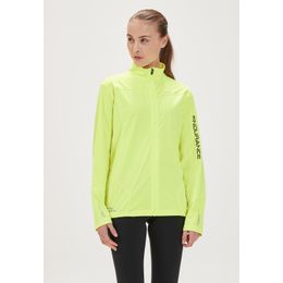 Fahrradjacke Endurance "ZIVA", Damen, Gr. 36, gelb (neongelb), 100% Polyester, bedruckt, unifarben, normal, ohne Ausschnitt, Jacken Fahrradjacke, mit reflektierenden Details