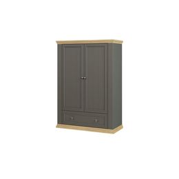 M&ouml;bel Kraft W&auml;scheschrank grau Ma&szlig;e (cm): B: 99,1 H: 139,7 T: 43.5 &raquo; M&ouml;bel Kraft