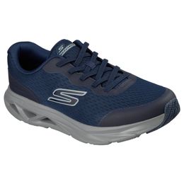 Slip-On Sneaker Skechers "GLIDE-STEP VORTEX-AVALIN", Herren, Gr. 46, navy, Lederimitat, Textil, Schuhe, Laufschuh, Sportschuh mit Ultra Light Cushioning