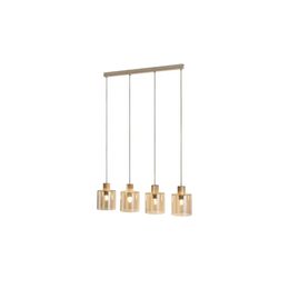 M&ouml;bel Kraft Pendelleuchte Sierra Cognac beige Ma&szlig;e (cm): B: 82 H: 115 T: 16.0 &raquo; M&ouml;bel Kraft