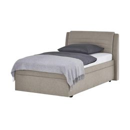 M&ouml;bel Kraft Polsterbett mit Stauraum beige Ma&szlig;e (cm): B: 159 H: 112 T: 220.0 &raquo; M&ouml;bel Kraft