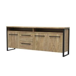 Primo Sideboard Carriba holzfarben Ma&szlig;e (cm): B: 210 H: 85 T: 45.0 &raquo; M&ouml;bel Kraft