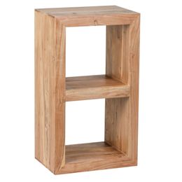 Wohnling WL1.449 Standregal MUMBAI Massivholz Akazie 50 cm x 35 cm x 88 cm