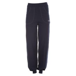 Trainingshose WINSHAPE "WH12", Damen, Gr. L, Normalgr&ouml;&szlig;en, blau (night blau), 90% Baumwolle, 10% Elasthan, Hosen Trainingshose, 3/4-Trainingshose