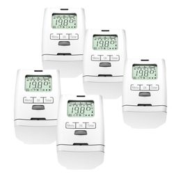 5 St&uuml;ck HT 2000 Elektronischer Heizk&ouml;rperthermostat Made in Germany