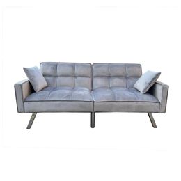 HTI-Living Sofa mit Schlaffunktion Brigga Grau