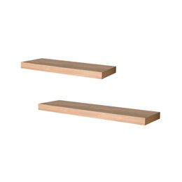 HTI-Living Wandregale 2er Set 120cm + 80cm Altona Sonoma
