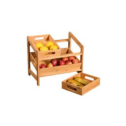 Kesper K&uuml;chen-/Aufbewahrungsregal, Bambus, FSC