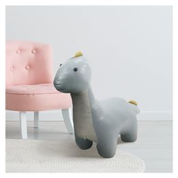HTI-Living Hocker f&uuml;r Kinder Tiermotiv Dino Langhals